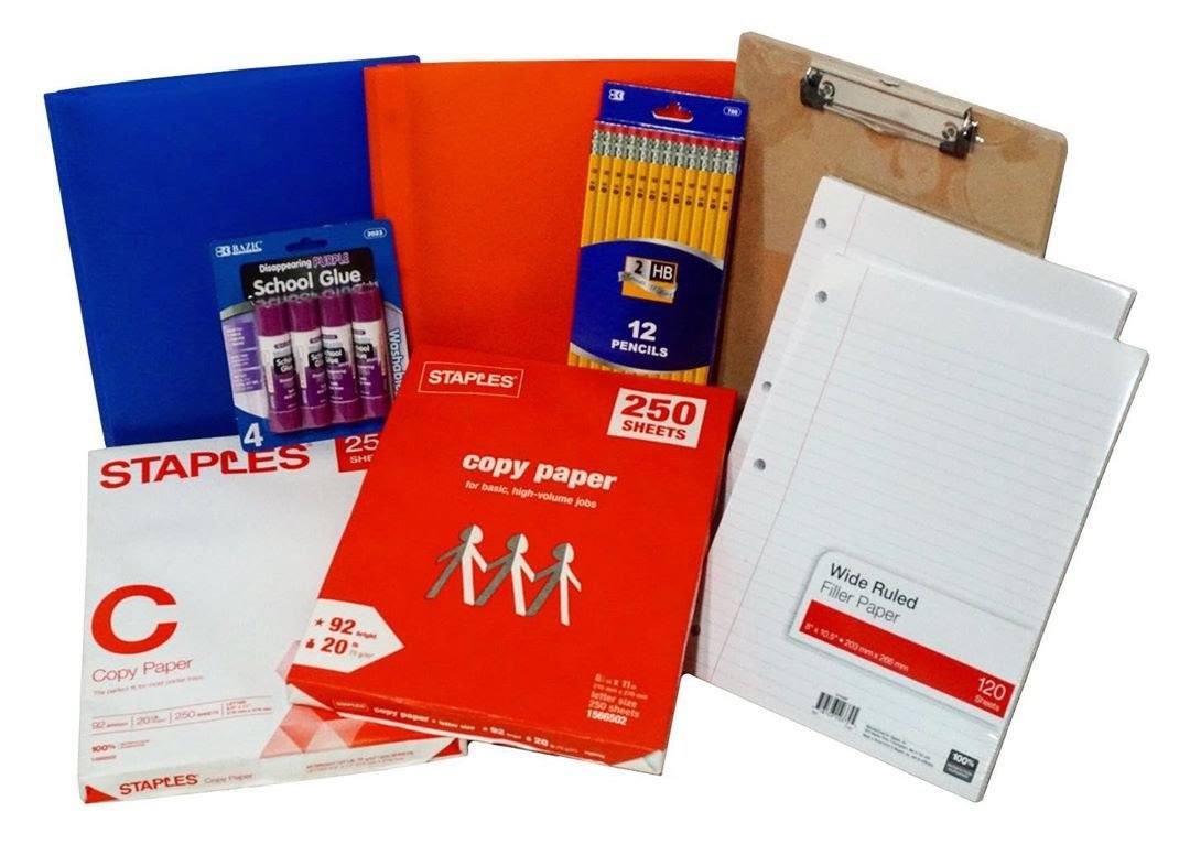 3rd Grade School Supplies Refill Pack — schoollistdone.com